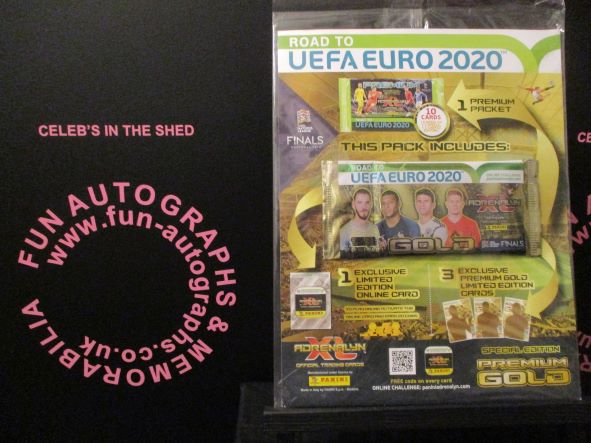 Road To UEFA Euro 2020 Original Trading Cards On Display Contains 1 ...