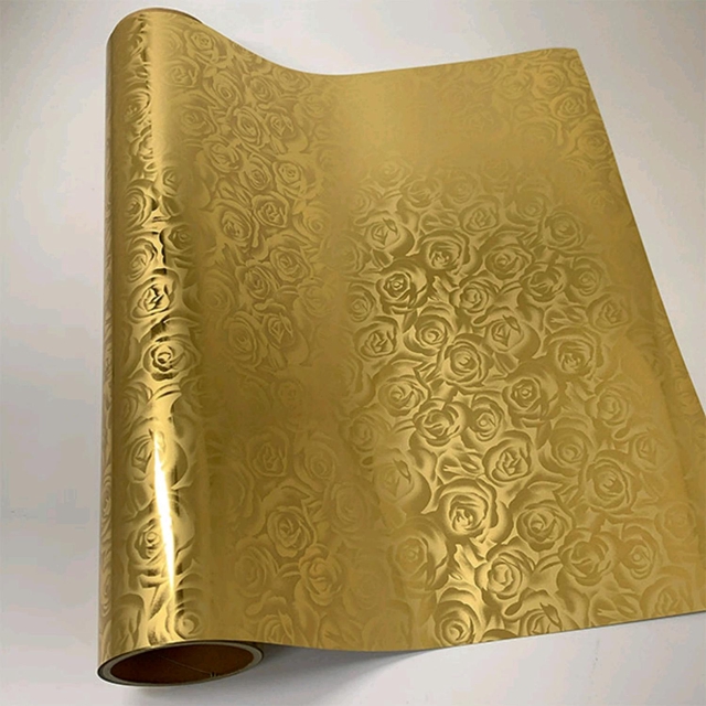 Gold Rose Patterned HTV | Digital Print & Sign UK