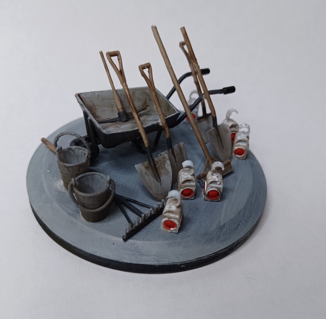 Workmen tool set 7mm scale / 0 gauge