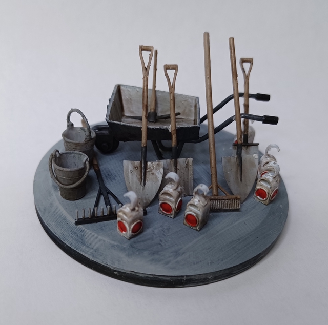 Workmen tool set 7mm scale / 0 gauge