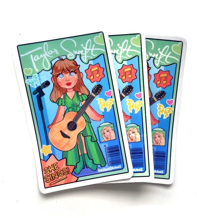 Debut Eras Doll Sticker | Hassan Draws