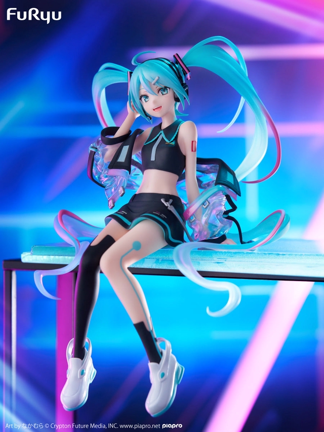 Hatsune Miku: Neon Cyber Noodle Stopper Figure