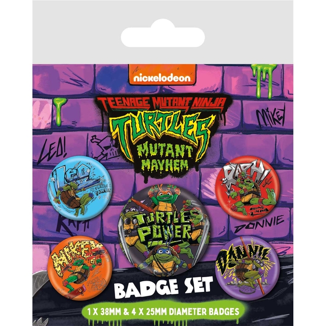 Teenage Mutant Ninja Turtles Badge Pack