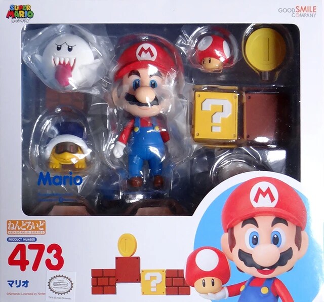 Super Mario Bros: Mario Nendoroid Figure | CryoGenik_