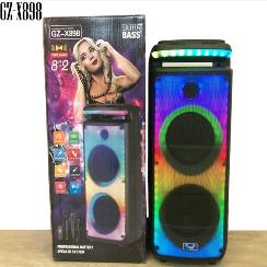 GZ-X898 Extra Bass TWS Multi-Media DJ Trolley Speaker (200W) | Mobile ...