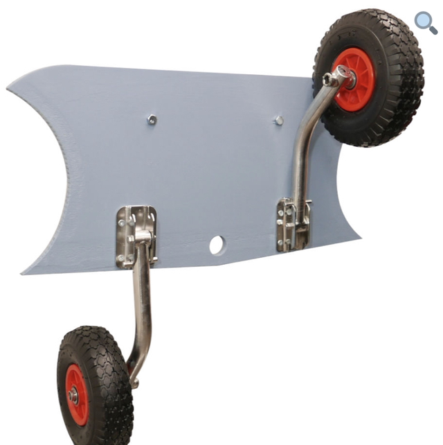 Easy fold boat launching wheels | mjsmarineshop.net
