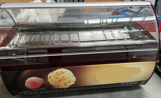 Orion EVO G12 Eisvitrine Eistheke Eiscafe Eistruhe Kühlvitrine 24 ...