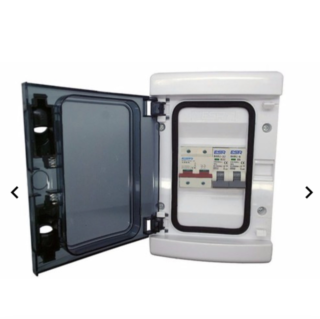 240v 2way Consumer Unit with RCB | KAMPERKITNI