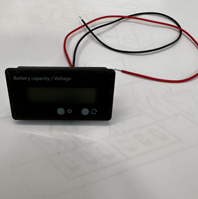 BATTERY CAPACITY VOLTAGE DISPLAY | KAMPERKITNI