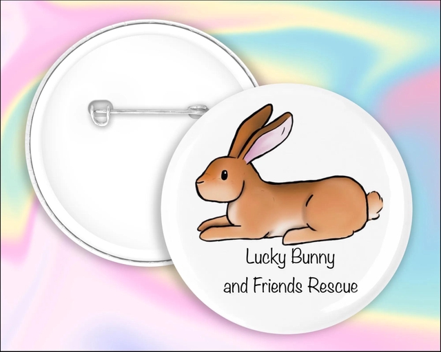 Lucky Bunny Rescue Badge