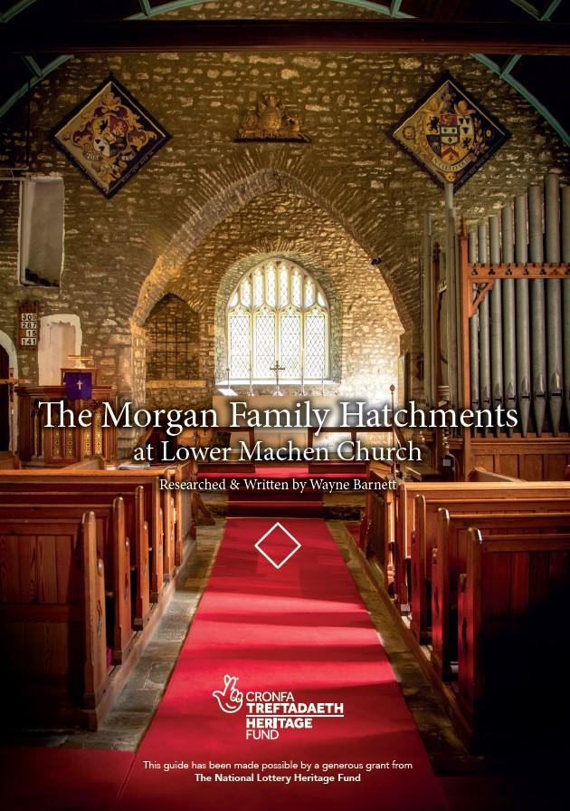 The Morgan Family Hatchments at Lower Machen Church by Wayne Barnett