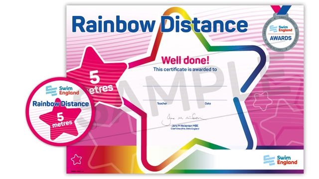 5 Metres - Certificate with Badge