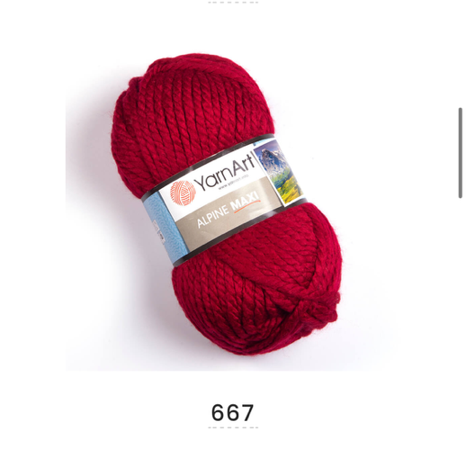 Alpine Maxi 667 | Actually yarn