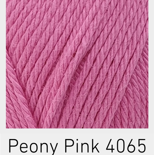 100% Cotton Peony Pink | Actually yarn