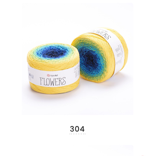 Flowers 304 | Actually yarn