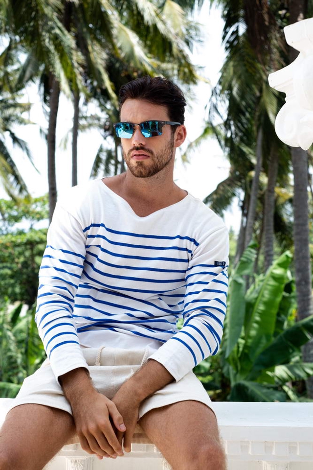 Stylio Bleu - Lunettes Futuristes pour Hommes : Style Épuré ...