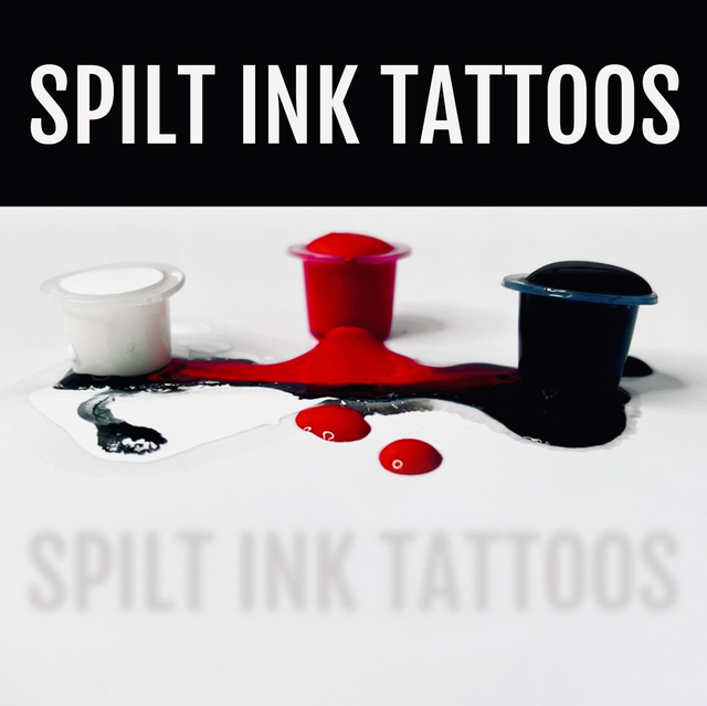 Spilt Ink Tattoos