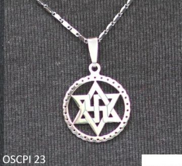 Symbol of infinity, Medal INOX with perforated circle 23 mm. (réf ...