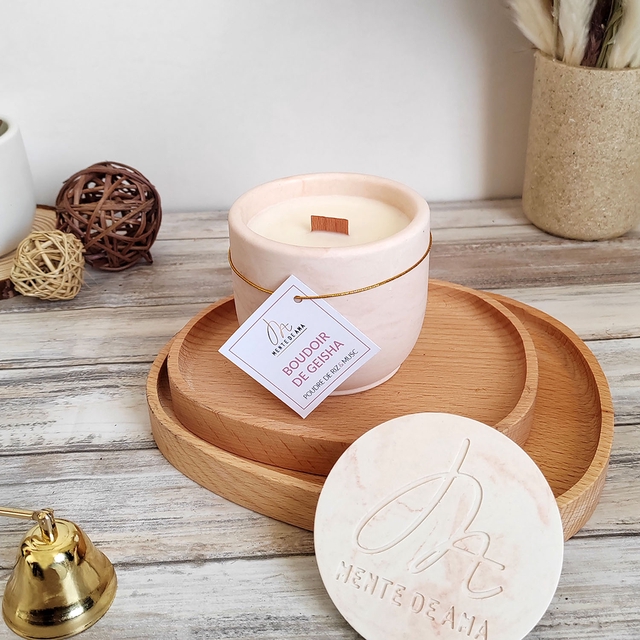 Bougie Parfumée Boudoir de Geisha | Ambiance Poudrée et Florale | Cire ...