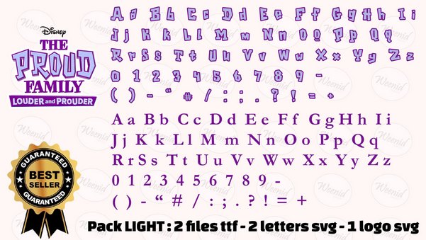 the proud family svg calligraphy, Alphabet, Font, Letters, Customize ...
