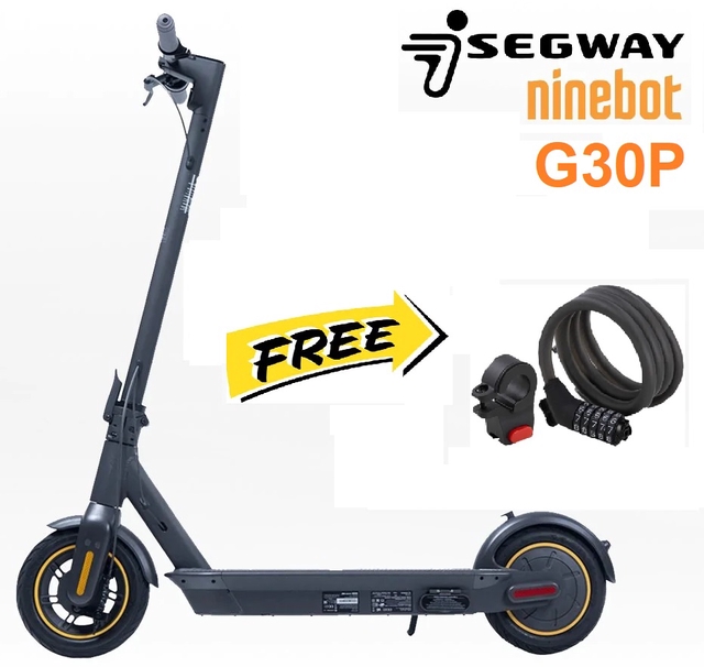 SEGWAY NINEBOT MAX G30P GLOBAL EDITION - 65KM RANGE 30KM/H