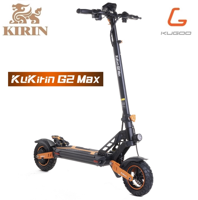 KuKirin G2 Max 55Km/h 1000W, 20Ah, Range 80Km, Trottinette Electrique