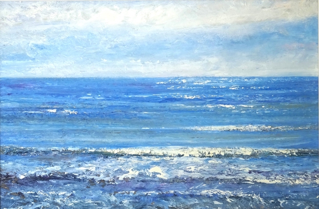 Boundless as the Sea- original oil painting- Richard Corbett Artist