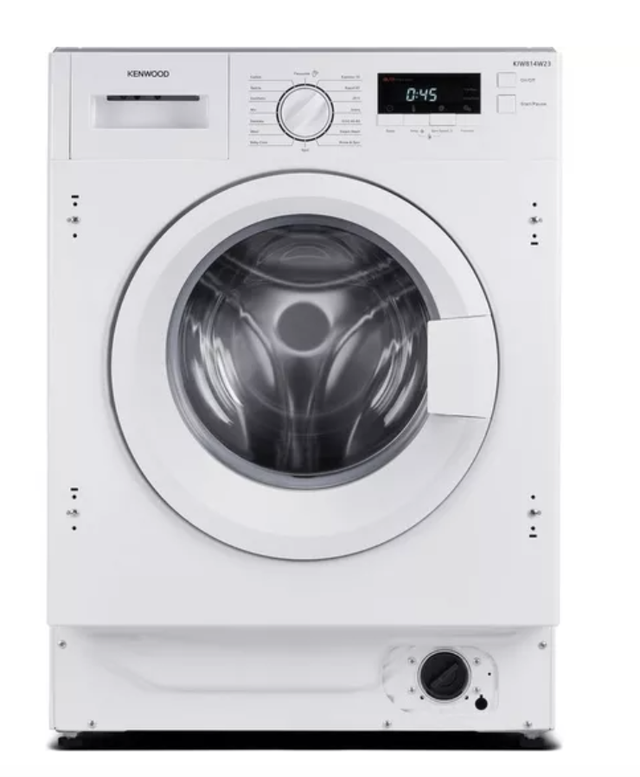KENWOOD KIW814W23 Integrated 8 kg 1400 Spin Washing Machine