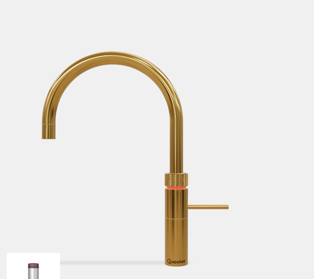 Quooker Fusion Round - Gold | Chester Appliance Centre