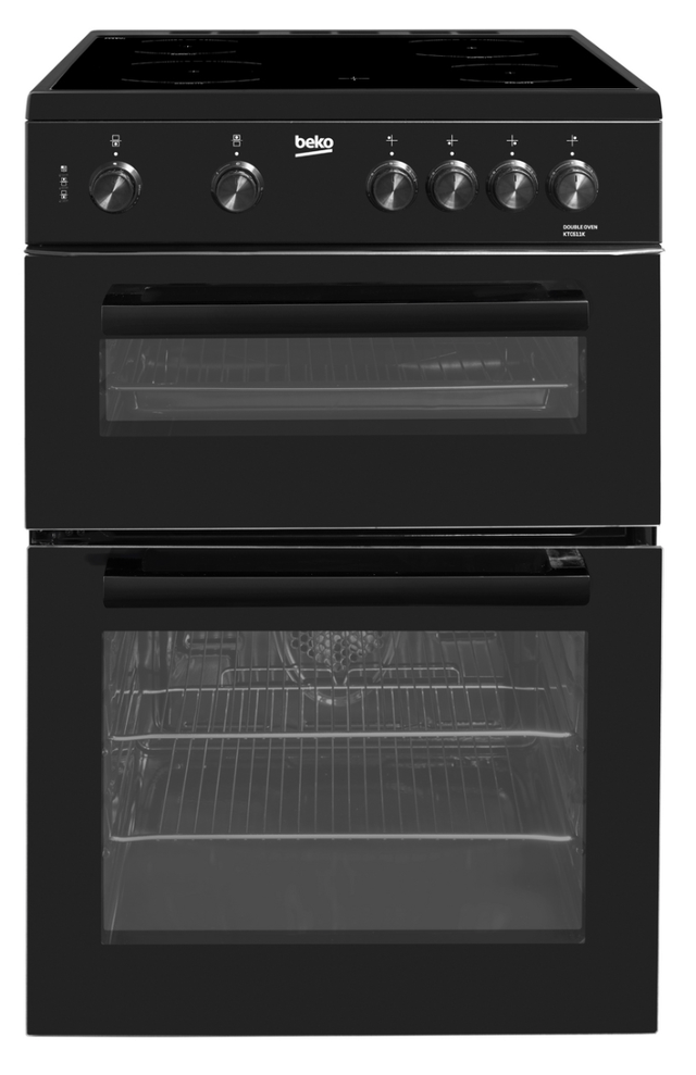 BEKO 60cm Twin Cavity Electric Cooker