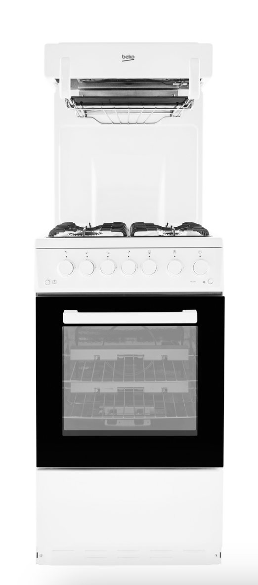 BEKO KA52NE 50cm Freestanding Gas Single Oven Eye Level Cooker