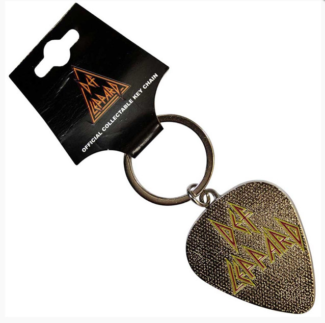 DEF LEPPARD KEYCHAIN: LOGO PICK | Music & Bean Co