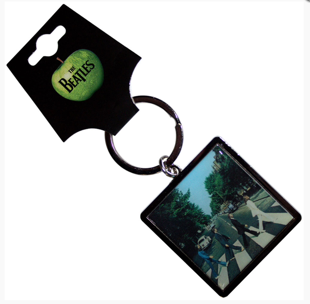 BEATLES KEYCHAIN: ABBEY ROAD ALBUM PHOTO PRINT | Music & Bean Co