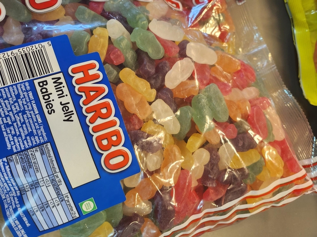 Haribo mini jelly babies
