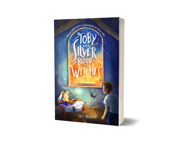Signed copy of Toby and the Silver Blood Witches