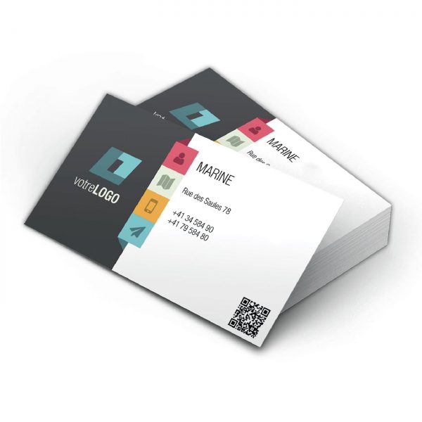 Carte de visite simple classique