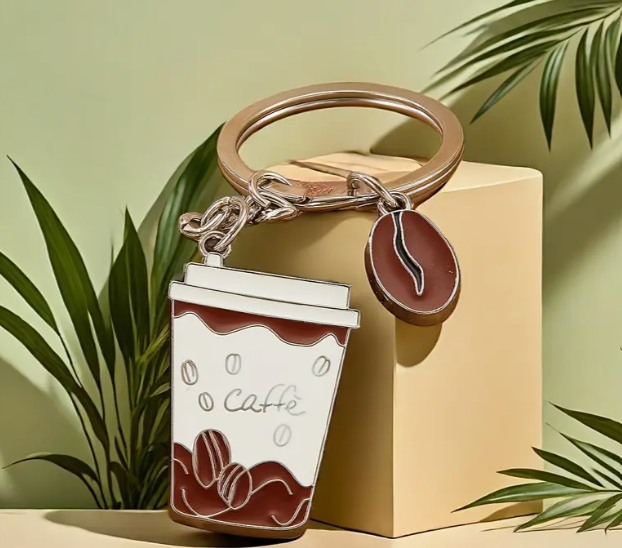 Gift - Coffee Cup Keyring
