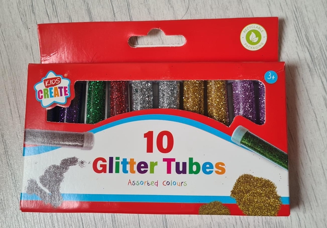 Glitter tubes 10 pack