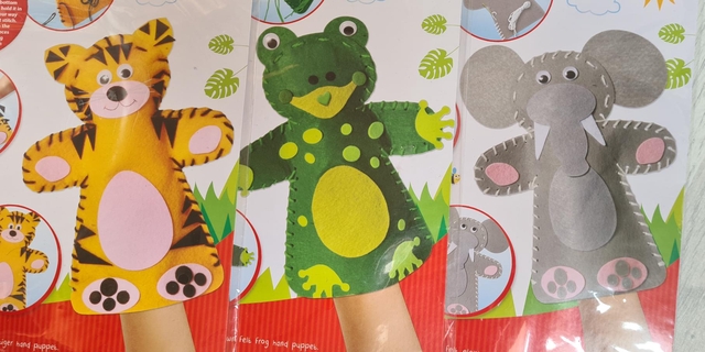 Felt Animal Hand Puppet Sew Make Your Own