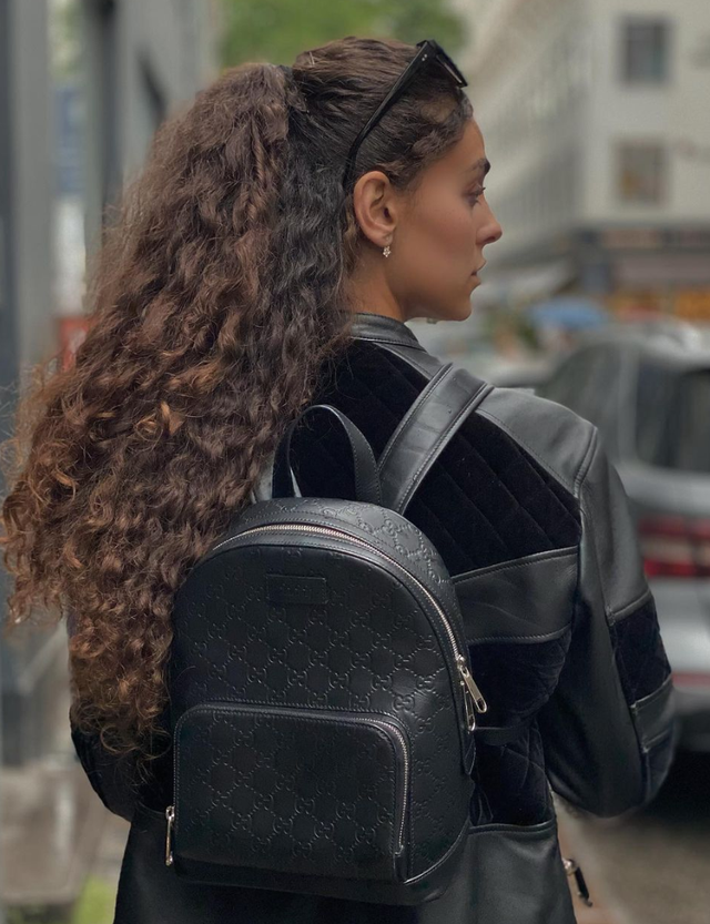 Gucci Signature Leather Backpack