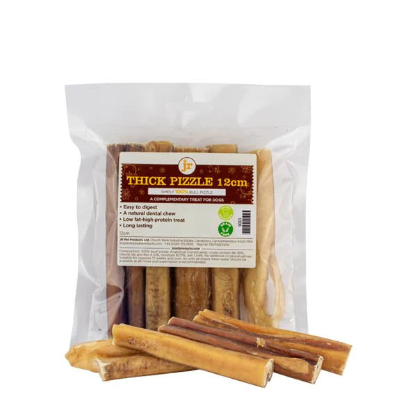 Thick Individual Bull Pizzles 12cm