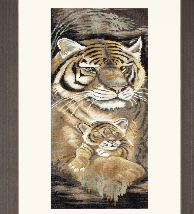 Maternal Instincts Cross Stitch Kit by Lanarte | Embroidery Kits UK.