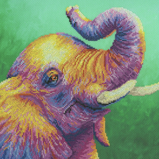 The Menagerie 'Joy' Cross Stitch Kit by Rachel Froud - Embroidery Kits.