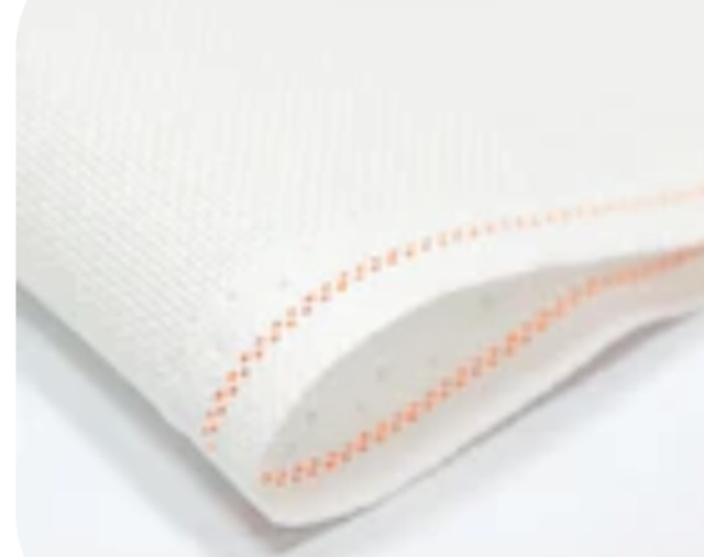 Zweigart Lugana 25ct White Fabric - 140x250cm - Embroidery Fabric