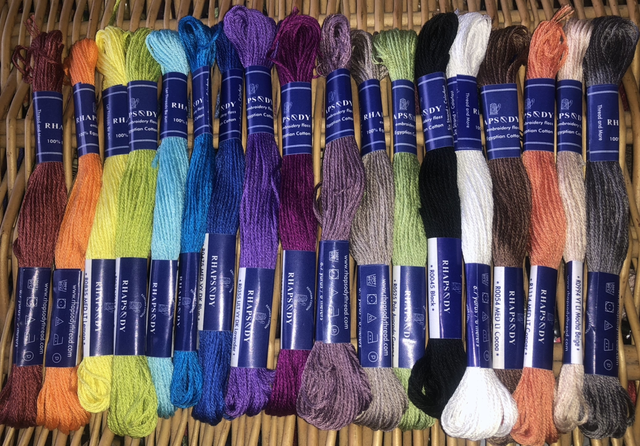 Rhapsody 6 Strand Embroidery Threads | CXCCraftyThreads