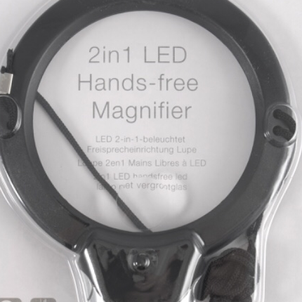 PURElite: Magnifier: Illuminated: Hands-Free: 2-in-1: LED ...