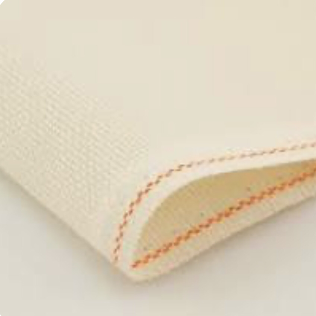 Zweigart Aida 14ct Cream (Color 264) - 50x100cm Embroidery Fabric.