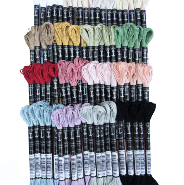 Marlitt: Embroidery Thread 80 skeins x 10m: Skein by Anchor ...