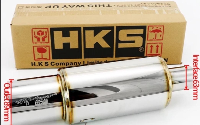 HKS STYLE STAINLESS 3.5 INCH BACKBOX