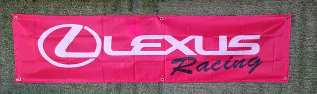 LEXUS RACING RED BANNER